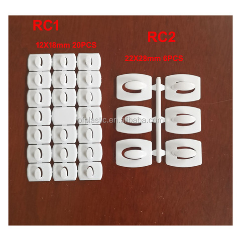 Buy Adhesive Wire Clip Cable Clamp Plastic Cord Management from Ningbo ...