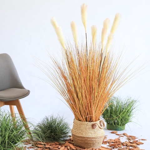 Buy Artificial Reed Potted Ins Style Home Decoration Indoor Plant ...