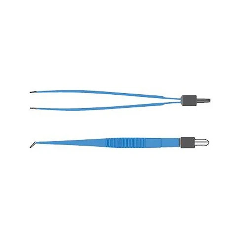 Buy Black Curved Stainless Steel High Quality Material Bipolar Forceps ...