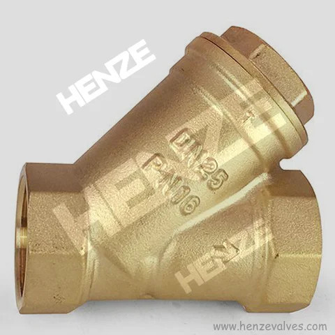 Buy Brass Copper Threaded Y Type Check Valve Npt Or Bsp Pn/cl/wog from ...