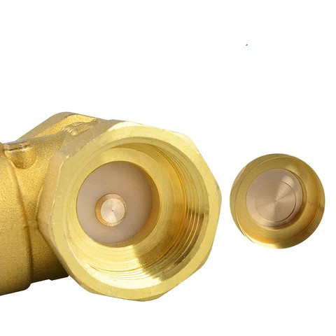 Buy Brass Horizontal Check Valve, One-way Valve, Water Meter, Water ...