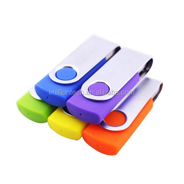 Buy Custom Logo Popular Swivel Usb Flash Pen Drive 1gb 2gb 4gb 8gb 16gb ...