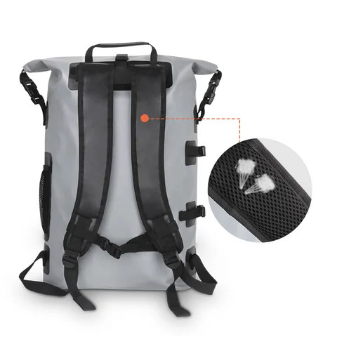 Buy Custom Waterproof Dry Bag Backpack Roll Out Waterproof Backpack Top ...