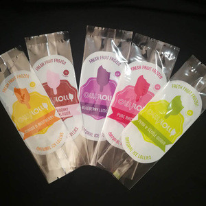 Buy Customized Printed Ice Pop Transparent Popsicle Wrapper Plastic ...