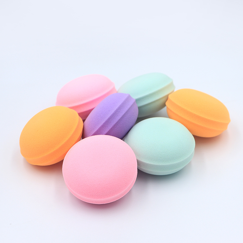Buy Delicate French Macaron Shape Makeup Sponge Macaroon Beauty Puff ...