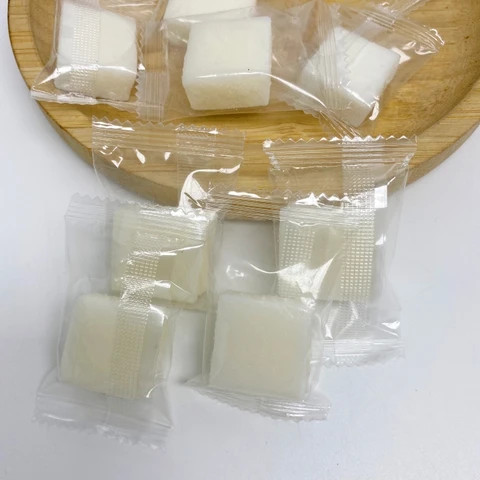Buy Delicious Jelly Fruity Candy Soft Coconut Candy Cube Sweet Snack ...