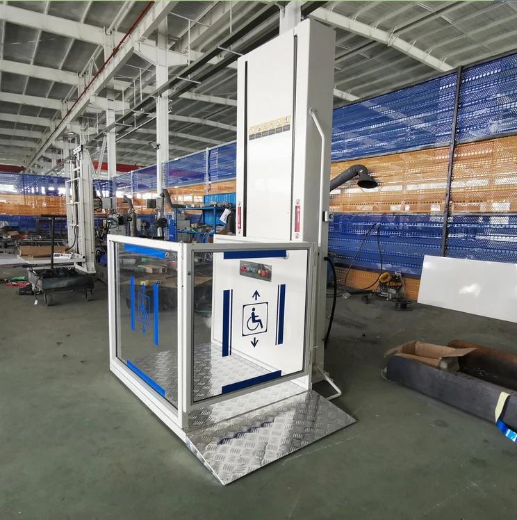 Buy Disabled Stair Accessible Vertical Home Indoor Elevator Outdoor ...