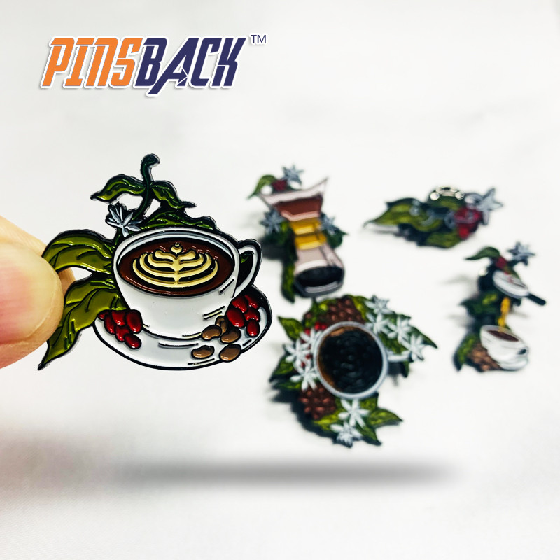 Buy Enamel Pins Custom Glow Glitter Hard Rubber Back Die Struck Zinc ...