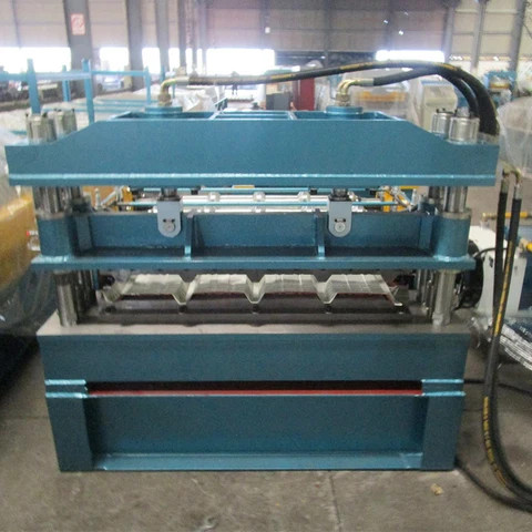 Buy Full Automatic Roof Panel Hydraulic Curved Crimping Roll Forming ...