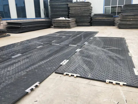 Buy Guranted Quality Heavy Duty Compressed Uhmwpe Ground Protection Mat ...