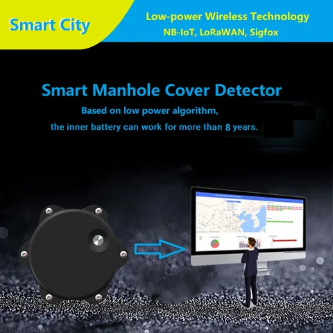 Buy High Quality Ultrasonic Level Sensor Manhole Cover Monitor Sensor ...