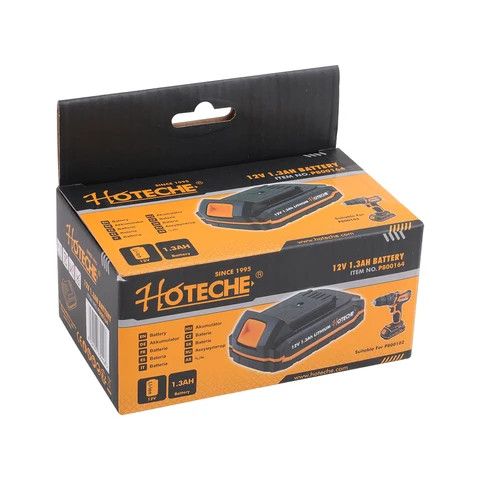 Buy Hoteche 12v 1300mah Battery Lithium Cordless Tools Accessory from ...