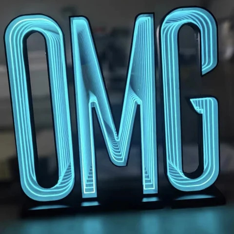 Buy Infinity Light Led Tunnel Mirror Infinity Mirror Led Letter Sign ...