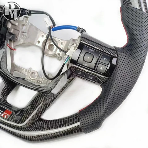 Buy Led Carbon Fiber Steering Wheel Is Suitable For Toyota Hilux Land ...