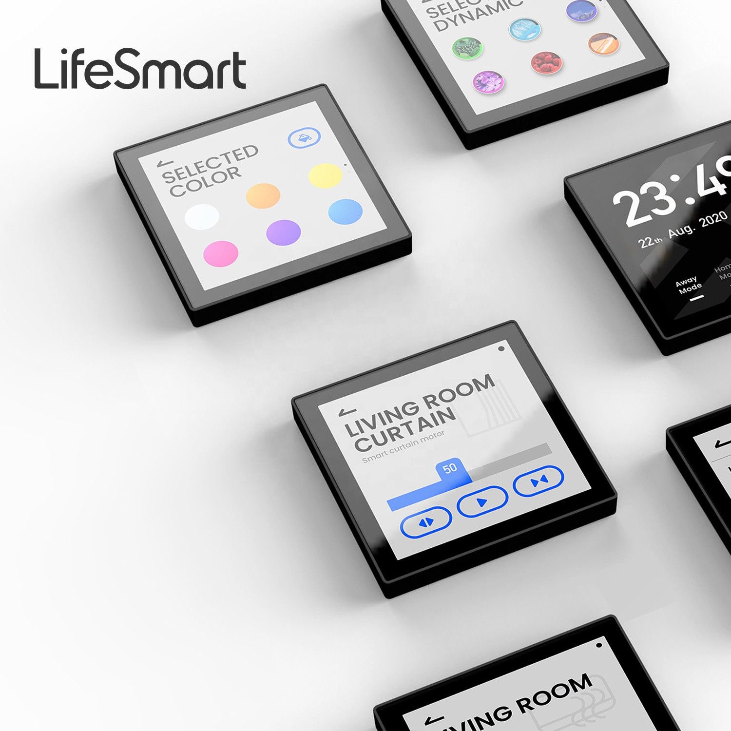 Buy Lifesmart Nature Mini Touch Screen Smart Wall Switch Temperature ...