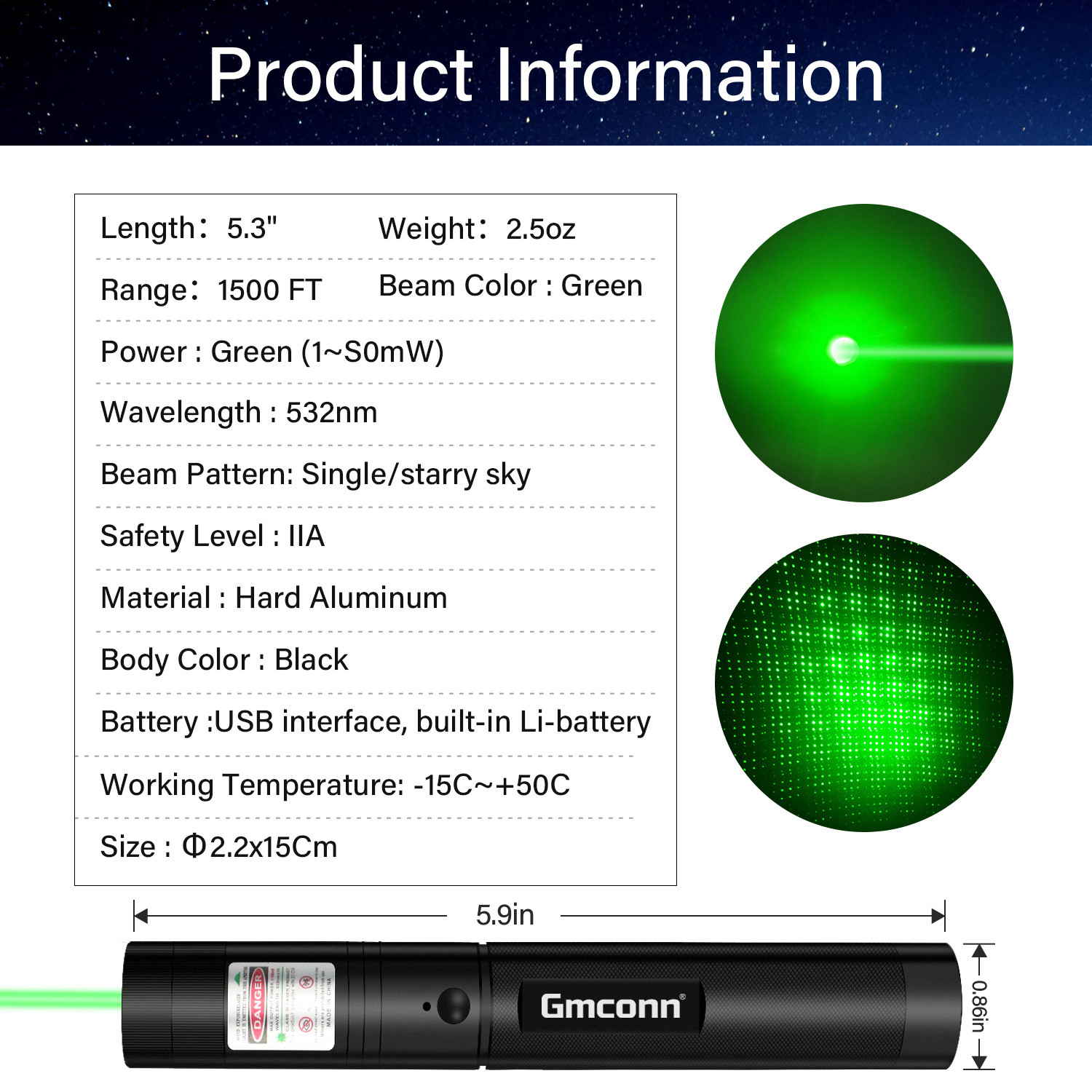 Buy Long Range Laser Green Pointer, Powerful Cheap Laser Pointer ...
