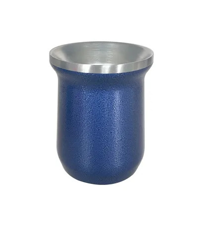 Buy Modern Blue Mate Cup And Bombilla Set The Yerba Mate Set Includes A ...