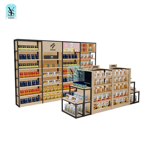 Buy Modern Shop Decoration Supermarket Snacks Fixtures Super Special ...
