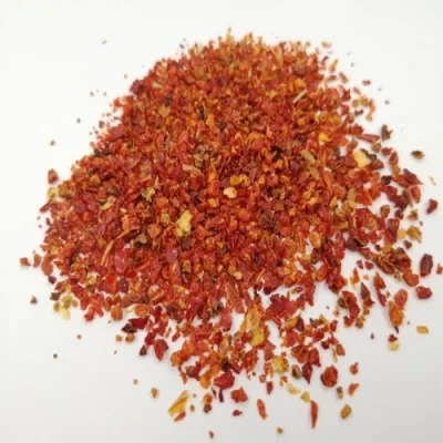 Buy Natural Healthy Red Bell Pepper Granules from Laiwu Manhing ...