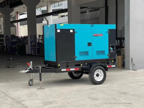 Buy New Chinese Movable Power Silent Mobile Diesel Generator With ...