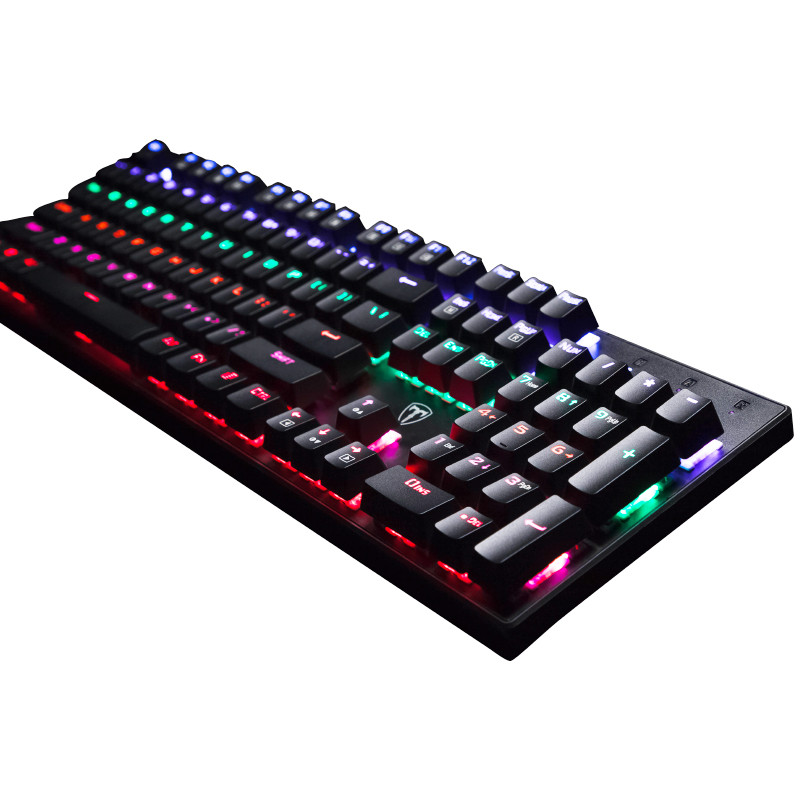 Buy New Cyan Axis Mechanical Keyboard Wired Backlight Usb Computer ...