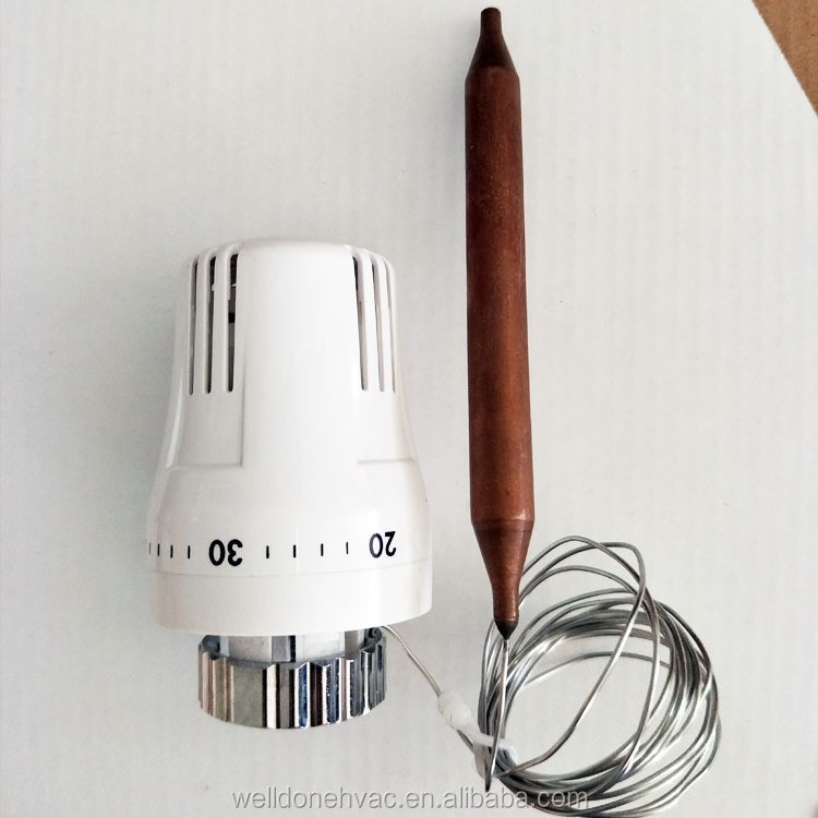 Buy Remote Control Sensor Thermostatic Capillary Controller Floor ...