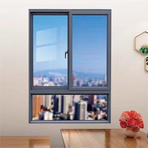 Buy Rg90.7 Sliding Window Modern Style Heat Insulation Aluminum Alloy ...