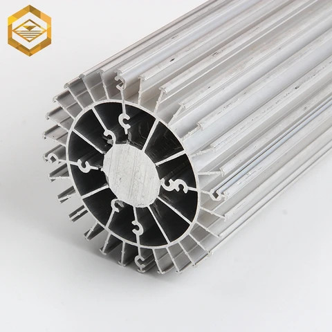 Buy Round Shapes Aluminum Radiator Profile Cooling Fin Led Heat Sink ...