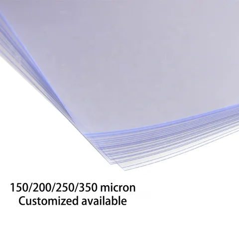 Buy Saitao Manufacture 250 Micron Plastic Binding Cover 50 Pack Frosted Clear A3 A4 Pp Binding ...