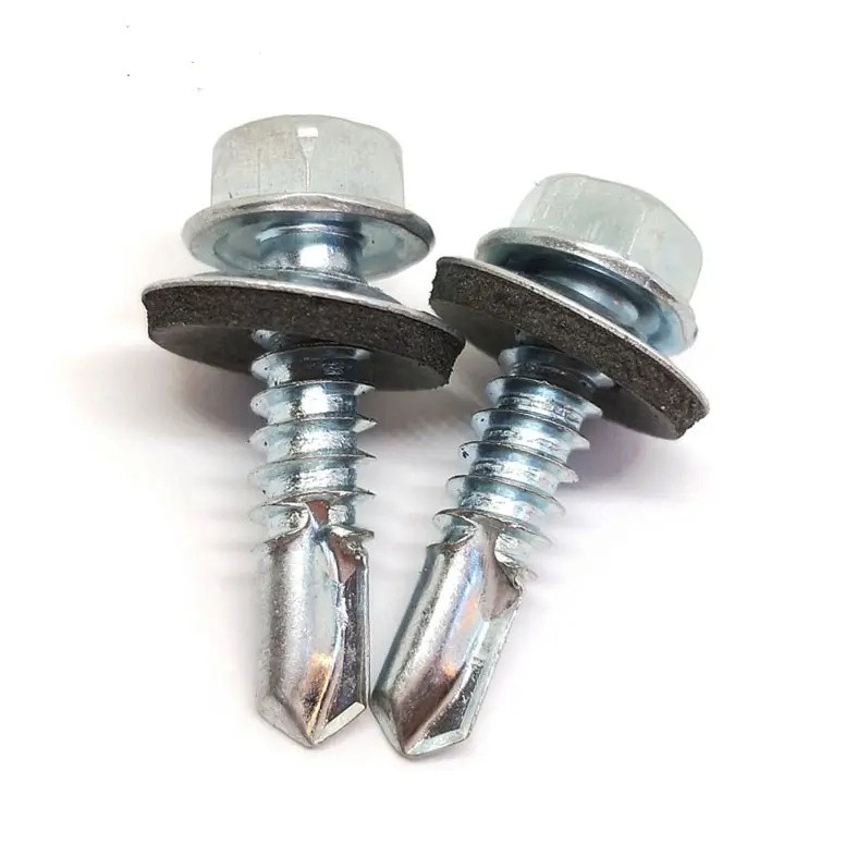 Buy Stainless Steel 410 Hex Head Building Roofing Tek Screws Self ...