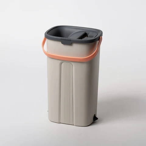 Buy Twist Mop Bucket Dry Cleaning Mop Rodo Magico Flat Mop With Bucket ...