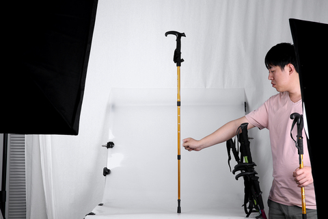 Buy Ultralight Carbon Fiber Folding Foldable Nordic Trekking Poles ...