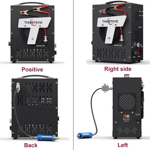 Buy Wholesale Thaistone 4500psi 30mpa 12v Dc 110v Ac Electric High ...