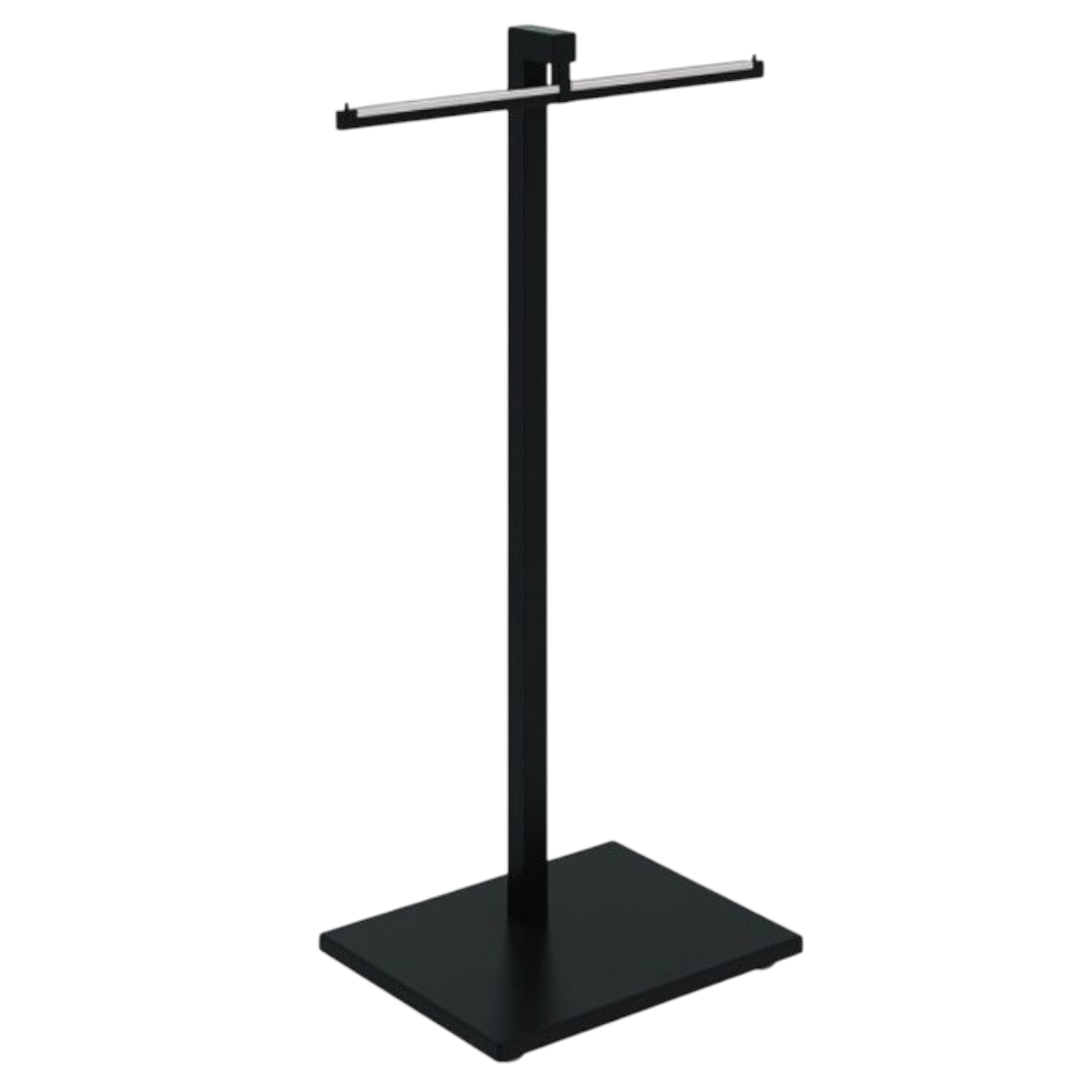 Buy Modern Black Single Arm Hanger Stand Stylish Display Racks Unit For ...