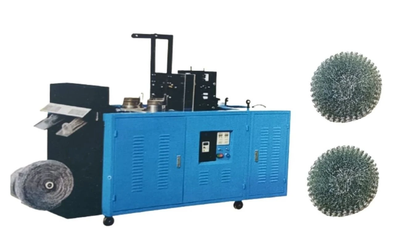 Buy Automatic Mesh Scourer Machine from Hengyu India Cleaning Products ...