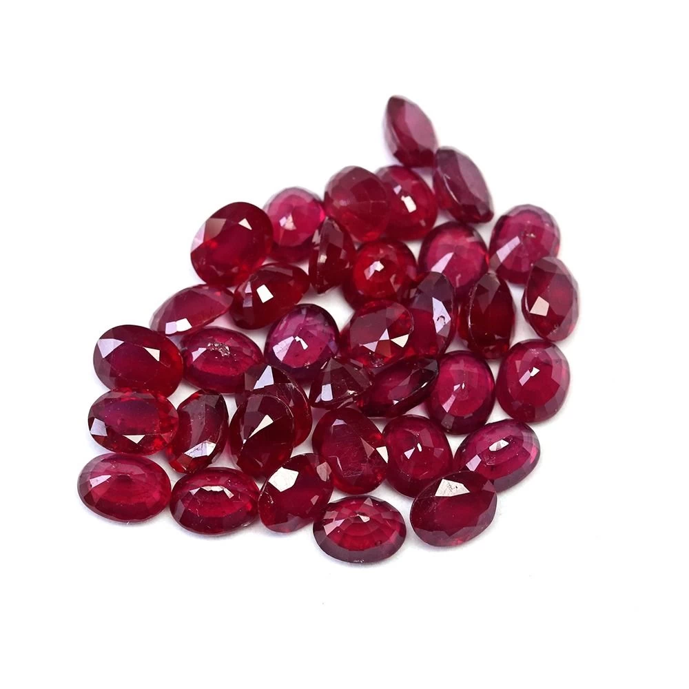 Natural Glass Ruby from ARNAV GEMS, India | Tradewheel.com
