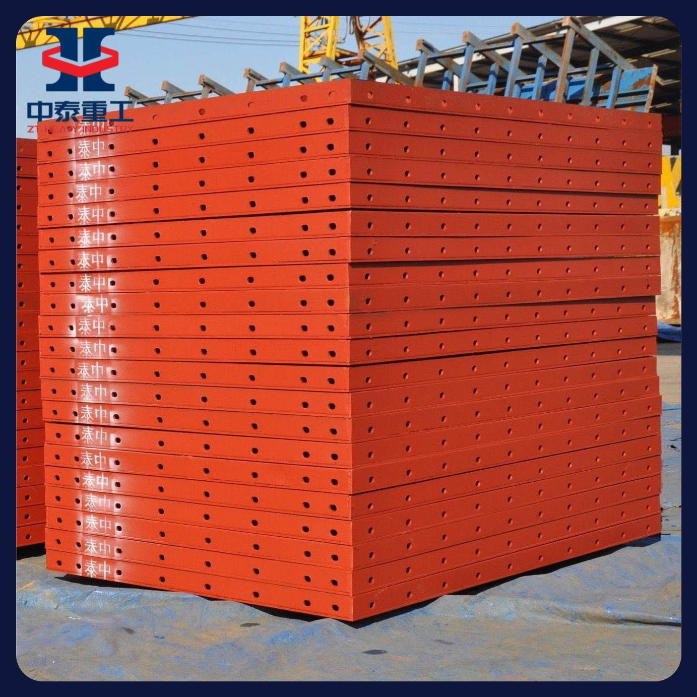 Buy Custom Size Construction Concrete Formwork Flat Steel Formwork from ...