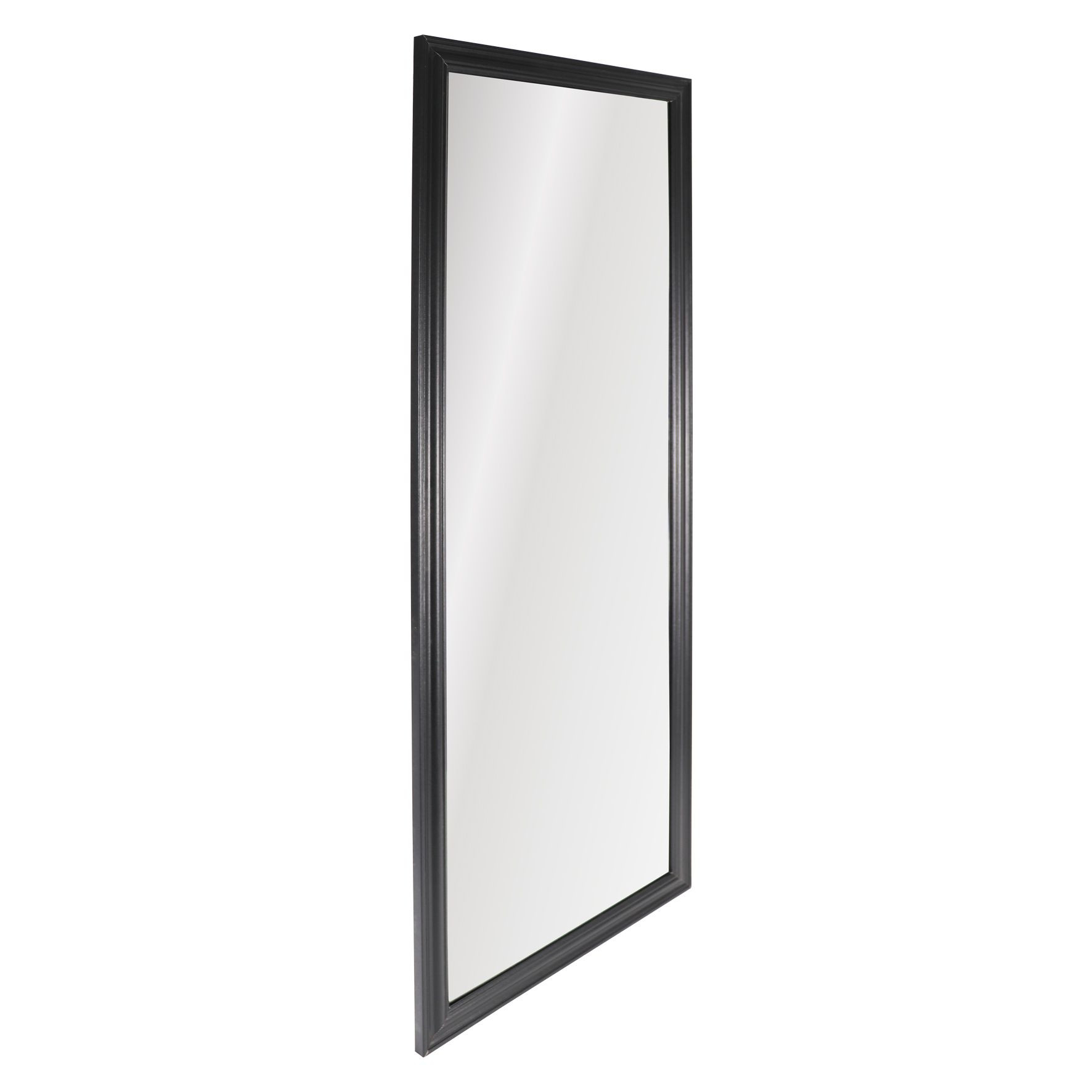 Buy Black Rectangular Mirror Made By Mdf And Mirror For Home Living ...