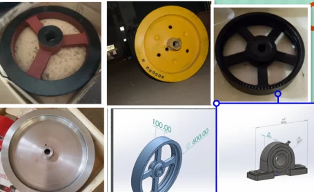 Buy Customized Free Energy Generator Cast Iron Flywheel Pulley from ...