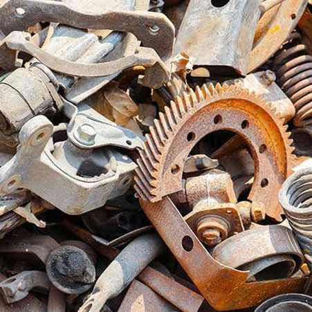 Buy Best Quality Cast Iron Scrap Hms 1&2 Used Rail Heavy Melting Scrap ...