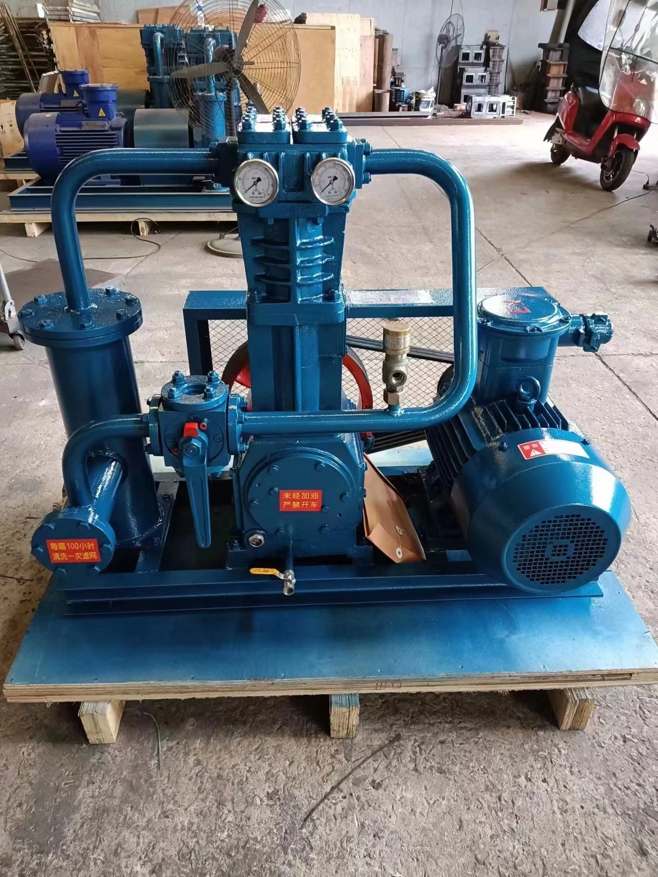 Buy Gasoline Air Compressor Gas/petrol Engine Driven Air Compressor ...