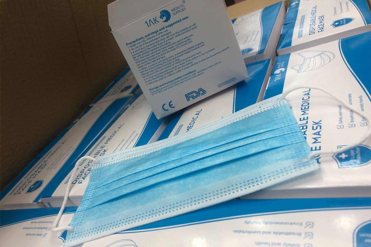 Buy 3ply Surgical Disposable Face Mask from GLOBAL TRADERS AND ...