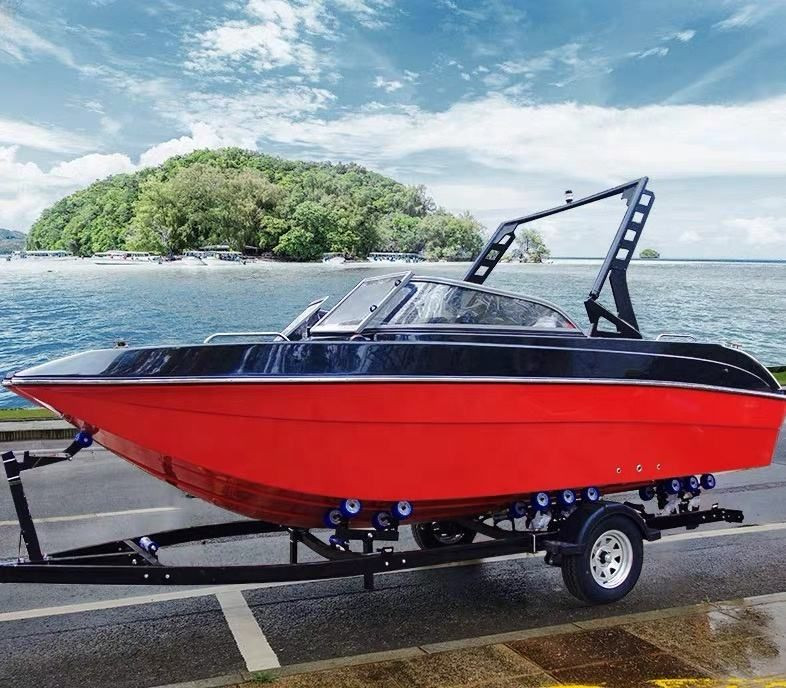 Buy Hot Selling 5.8m 19ft Fiberglass Speed Boat Yacht Boat For Sale ...