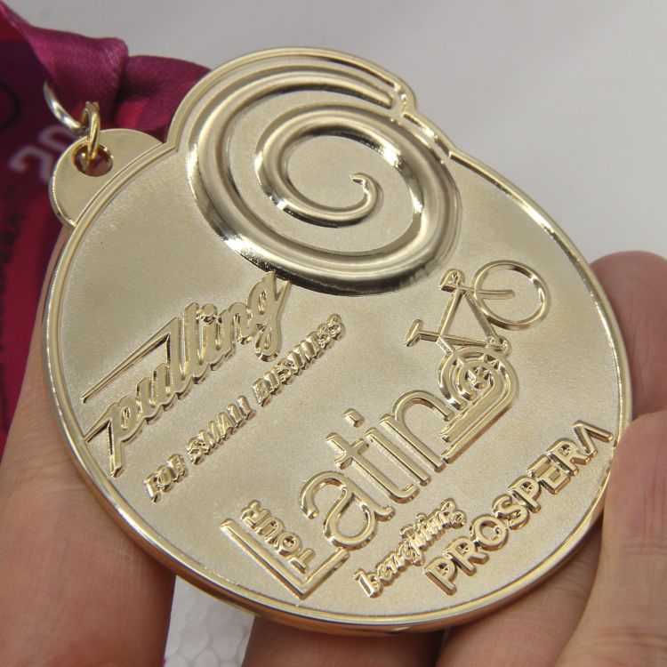 Buy Whole Design Zinc Alloy 3d Medals Gold Award Sport Medal Custom ...