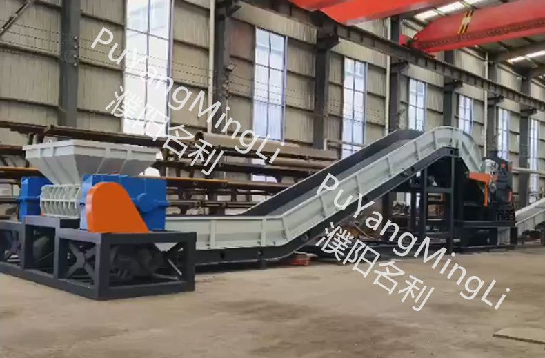 Buy Aluminum Cans Shredder Waste Lithium Battery Pole Pieces Shredder ...