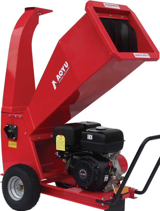 Buy Wood Chipper 13hp Petrol Garden Tree Brush Branch Shredder For ...