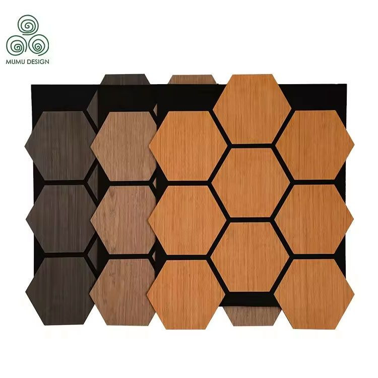 Buy Hexagon 3d Wall Panels from MUMU WOODWORK CO., LTD., China ...