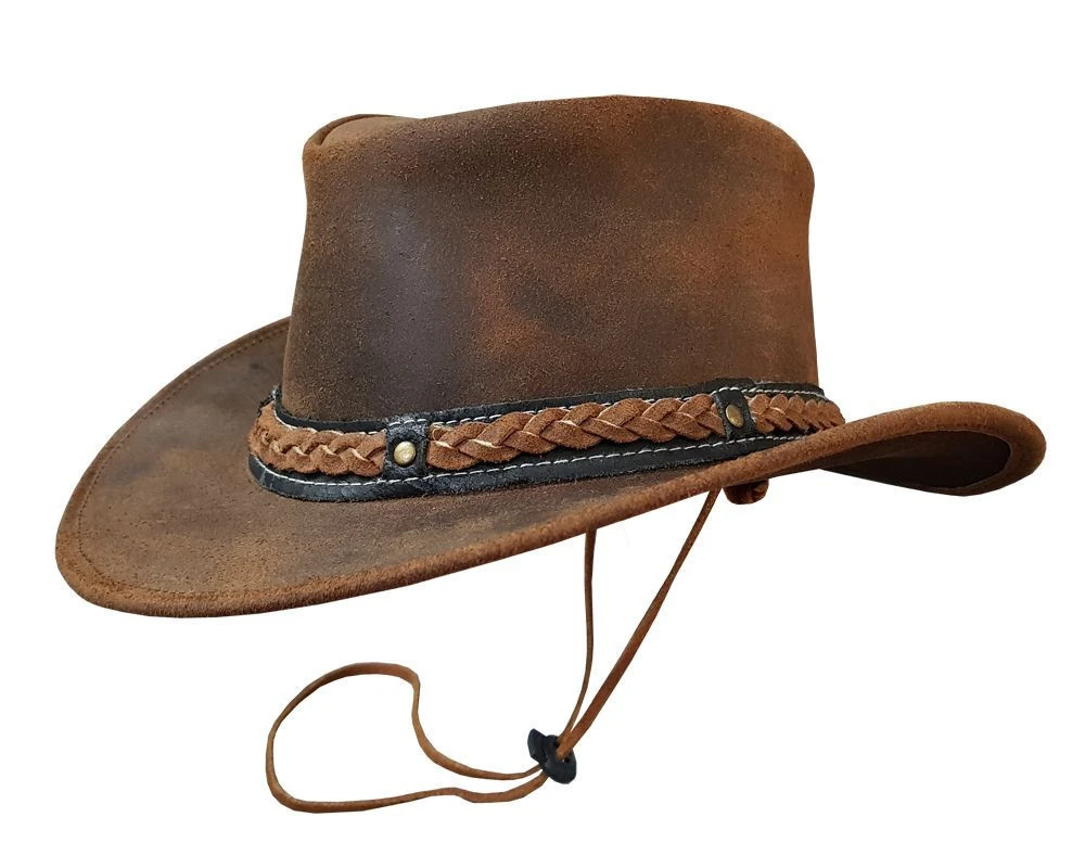 Buy Cowboy Leather Hat from Namra Leather, Pakistan | Tradewheel.com