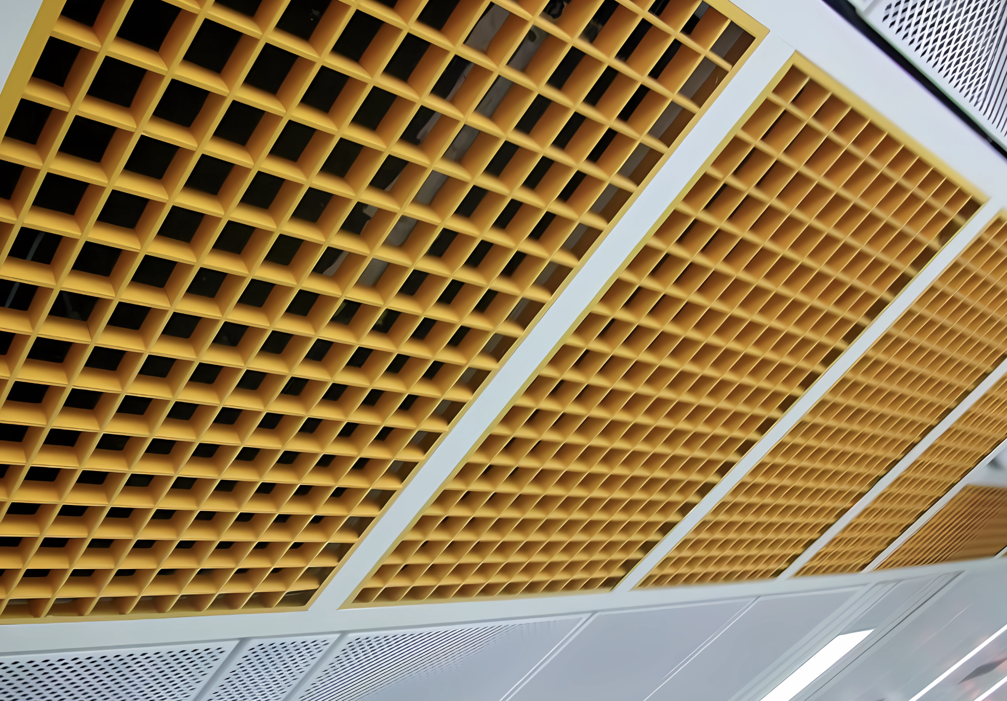 Buy Shaped Aluminium Tube Linear Hanging Ceiling Product from Reliable ...