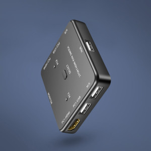 Buy 2 Ports 2way Support Usb Keyboard Video 4k For Tv/pc/projector/game ...